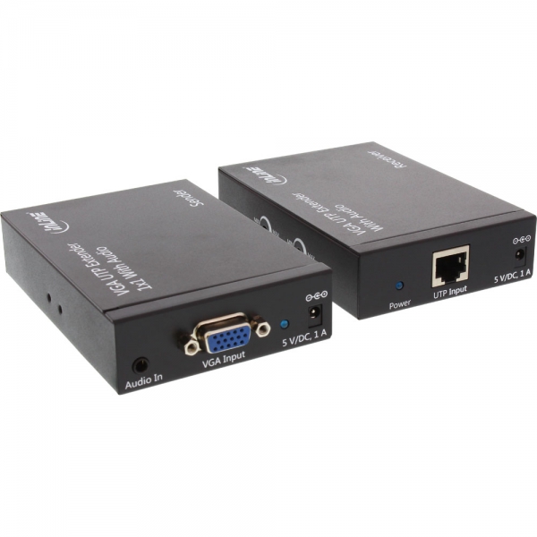 DALE GmbH - InLine Extender VGA UTP with Audio up to 300m