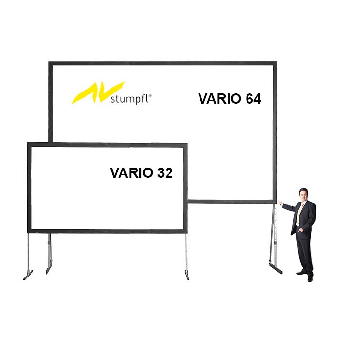 DALE GmbH - Projection Screen BVS-AC460/R5 AV Stumpfl Vario 32 AP 460x270